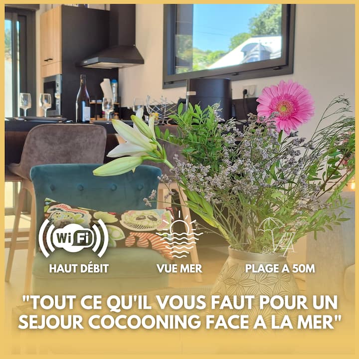 Le Chalet Des Embruns Vue Mer Baie De Locquirec - Locquirec