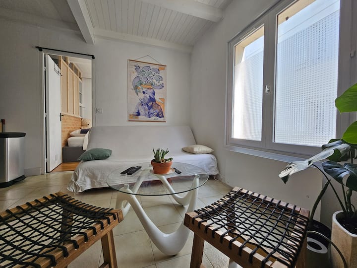 Logement Cosy  Proche Vieux-port / Lit Queen Size - La Rochelle