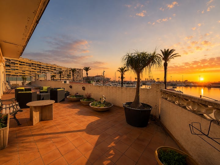 Charmant Appartement Face à La Mer - Saint Cyprien - Elne