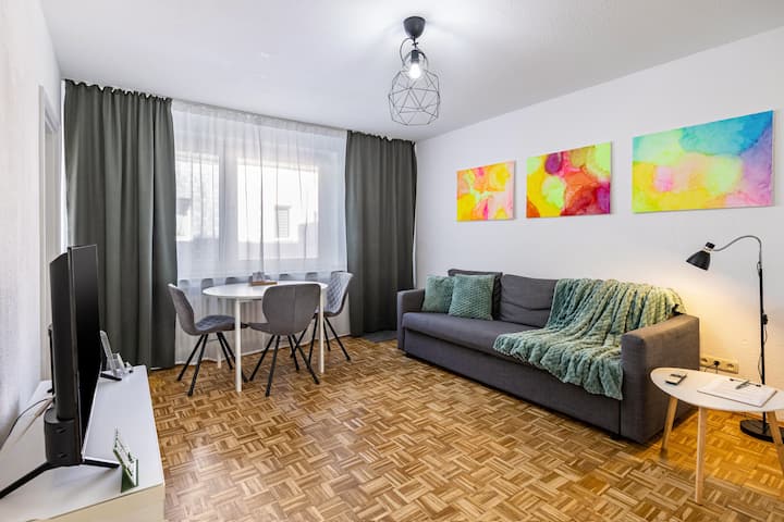 Art Home - Apartment Mit Balkon - Duisbourg