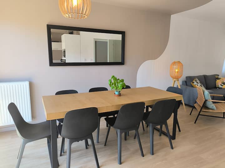 Maison 4 Chambres Avec Salles Deau Privatives - Rennes