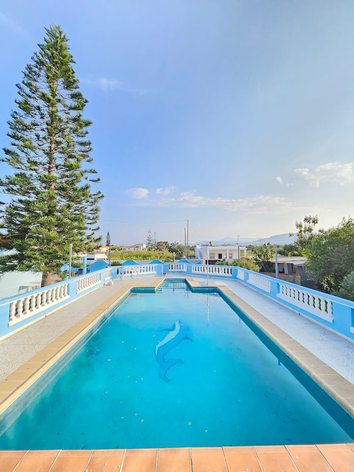 Villa En Marenyet Con Piscina Para 16 En La Playa - Cullera
