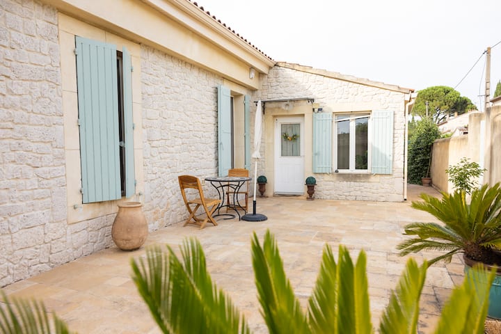 Villa Galini - Maison Avec Jardin, Clim & Parking - Orange