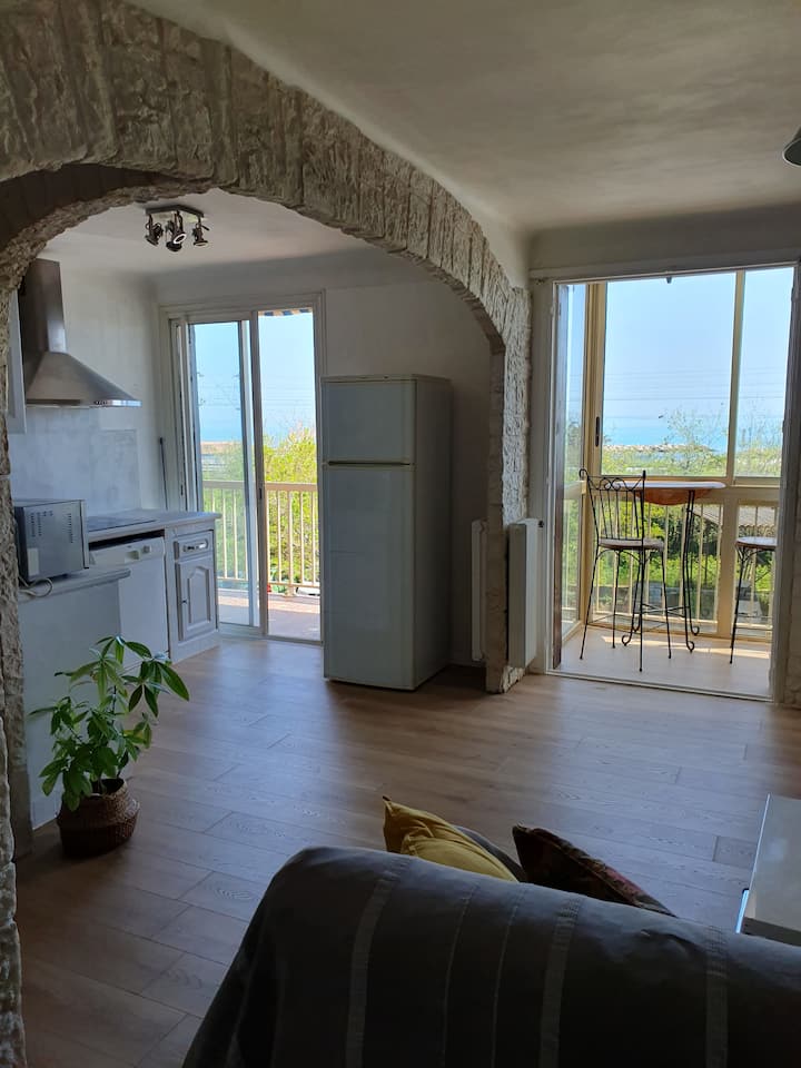 Appartement Lumineux Accès Plage - Antibes