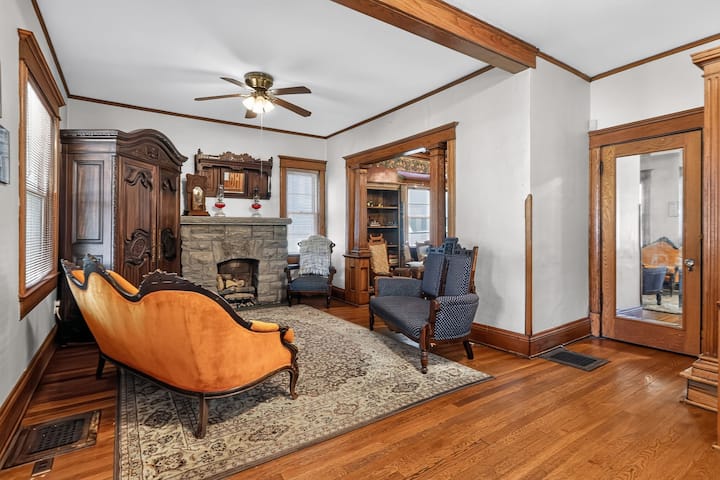 Widder Haus, 1909 Historic Home With Porches & Bbq - Kansas City