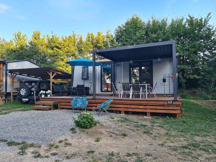 Super Mobil-home à 100m De La Plage - Lac Léman