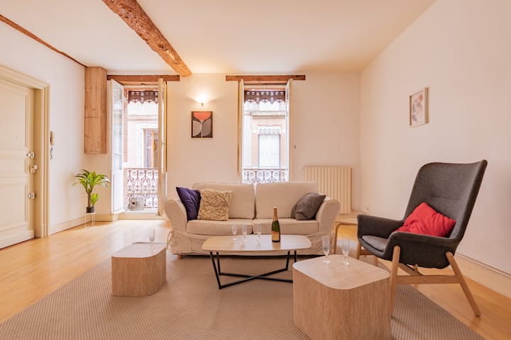 143 M² Centre Toulouse 9 Pers 3 Bedr 2 Bath - Saint-Orens-de-Gameville