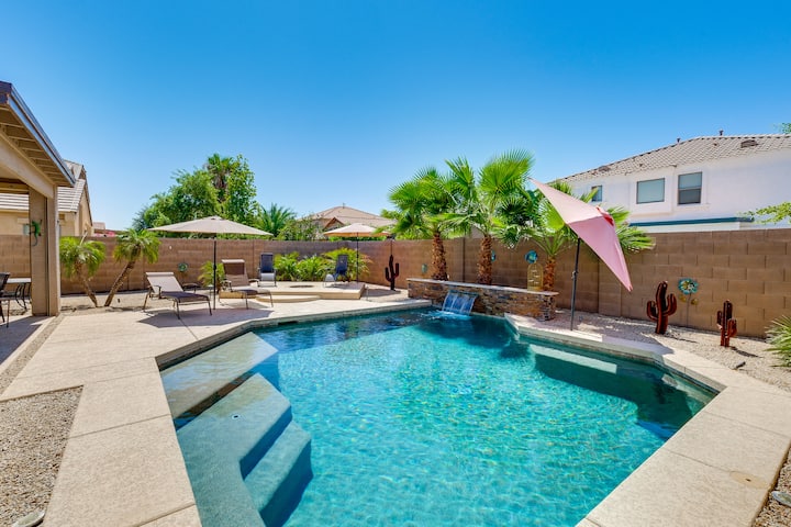 Maricopa Family Oasis: Game Room & Patio! - Maricopa, AZ