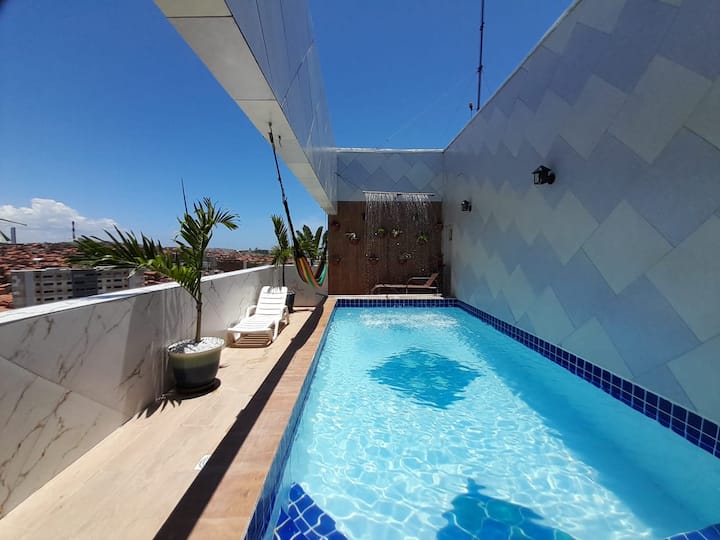 Apartamento Cobertura Exclusiva- Com Vista Mar - Fortaleza