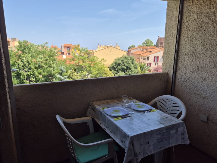 Appartement Charmant, Parking Privé - 2 Pers. - Collioure