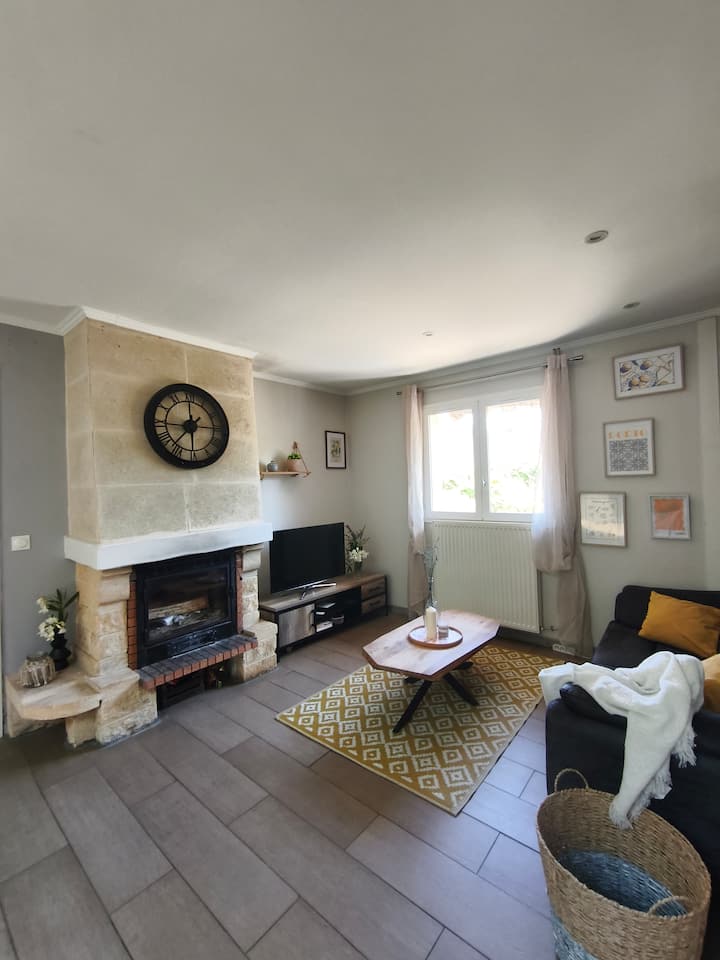 Maison De Campagne | Familiale Et Jardin - Créon