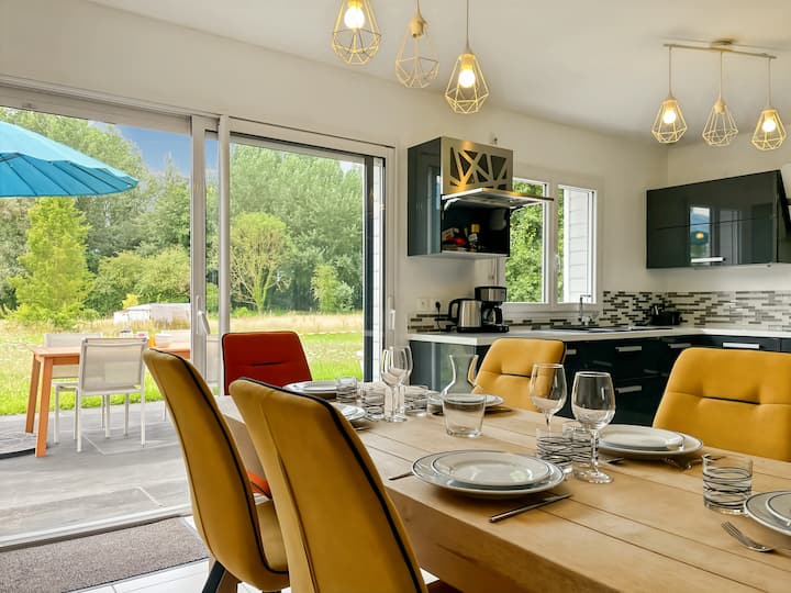 L'abri Côtier, Maison Spacieuse Avec Jardin - Le Crotoy