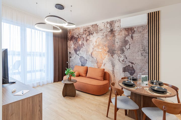 Apartly- River View Bulwar No27, Free Parking - Szczecin