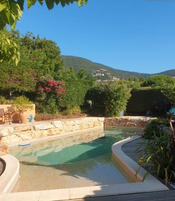 Annexe Villa Piscine T3 Au Calme 15mn Plage à Pied - Cavalaire-sur-Mer