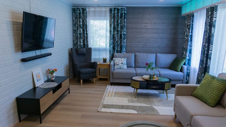 Luxus Villa Metsätähti Ulkoporealtaalla - Rovaniemi