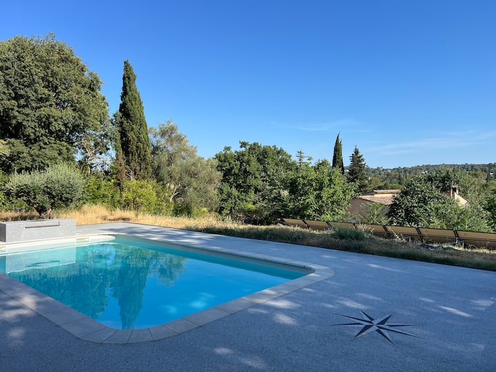 Studio éQuipé, Piscine Et Borne De Recharge - Peymeinade