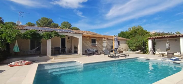 Maison Individuelle Climatisée Avec Piscine - Roquebrune-sur-Argens
