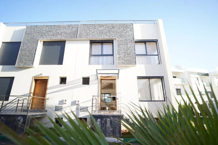 Maison Vue Mer 8p, Résidence Avec Piscine - Skhirat