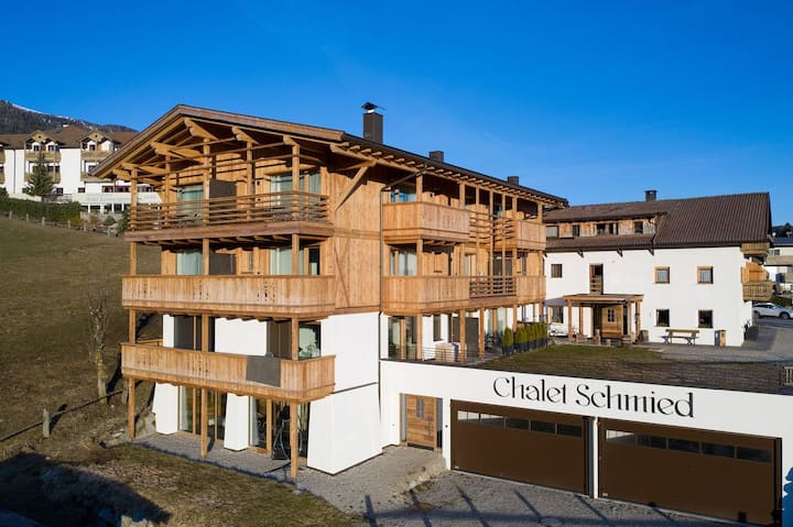 Alpines Apartment Mit Wellness & Bergblick - Bressanone