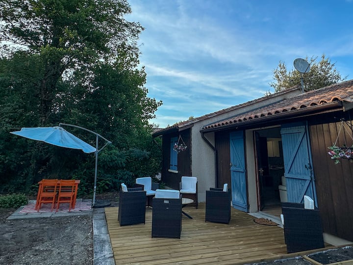 Cocon Au Calme à 100 M Du Lac Avec Jardin Privé - Hourtin