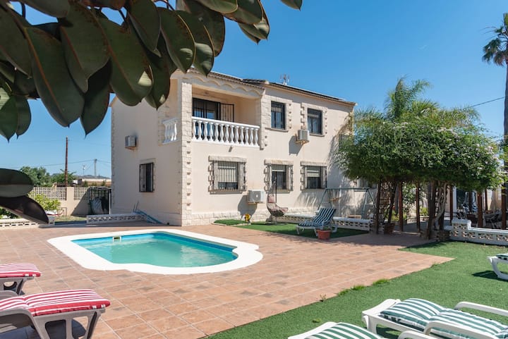 Villa Para 14 Con Piscina Y Barbacoa - Cullera