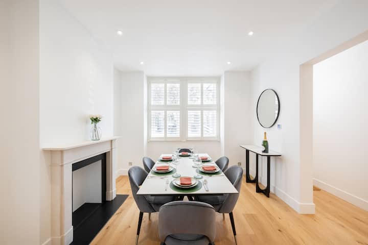 Lux 5br House W/ac, Garden, Rooftop Balcony - ロンドン
