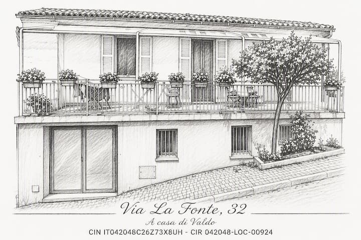 Via La Fonte, 32 - A Casa Di Valdo - Sirolo Centro - Numana
