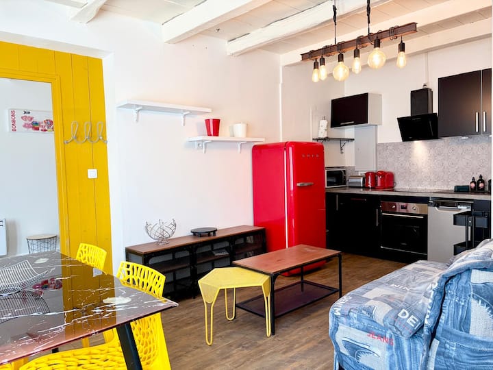 Le Loft Coloré à 2 Pas Du Port ° La Rochelle - La Rochelle