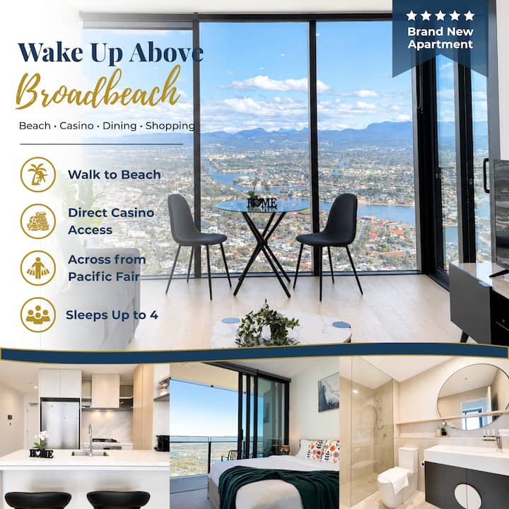 Sky56 | Casino | Ocean View | 1br - Broadbeach
