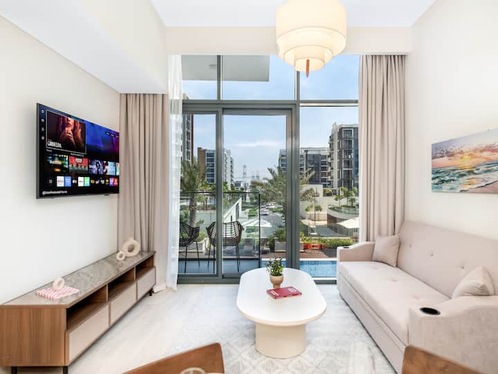 Brand-new 1br · Pool View · 15 Min To Downtown - Dubai