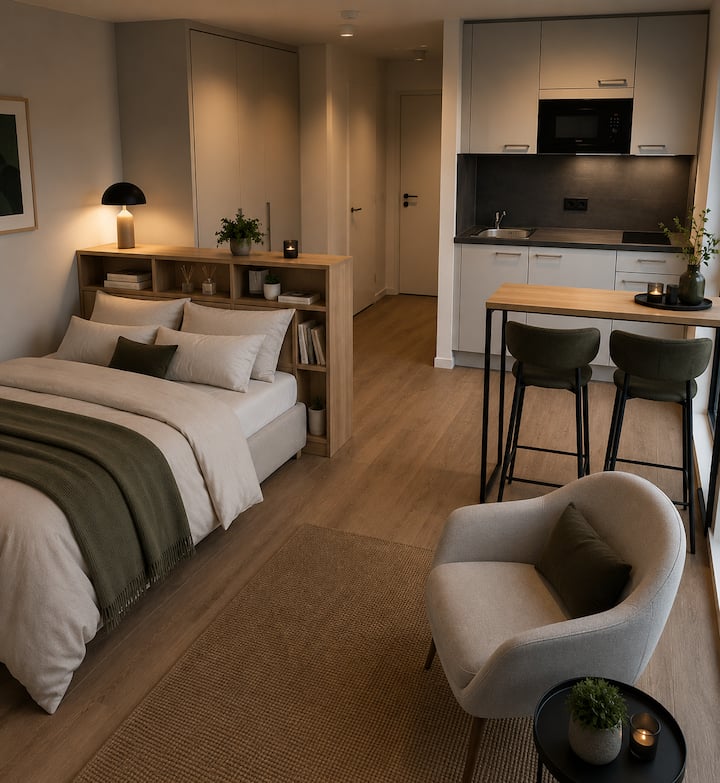 Möbliertes Studio Mit Workspace + Dachterrasse 331 - Neu-Isenburg