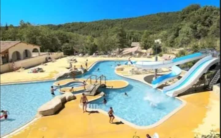T3 Duplex Climatisé- Piscines - 4 Pers - à Salavas - Vallon-Pont-d'Arc