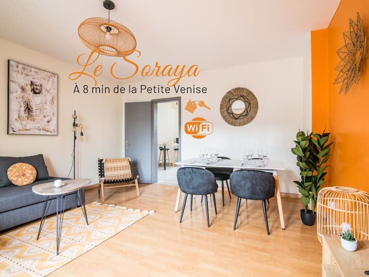 Le Soraya  Cosy, Terrasse & Centre Colmar - Eguisheim