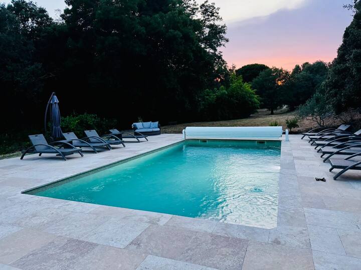 Gîte Indépendant 2 Chambres Villa Avec Piscine - Plan-de-la-Tour