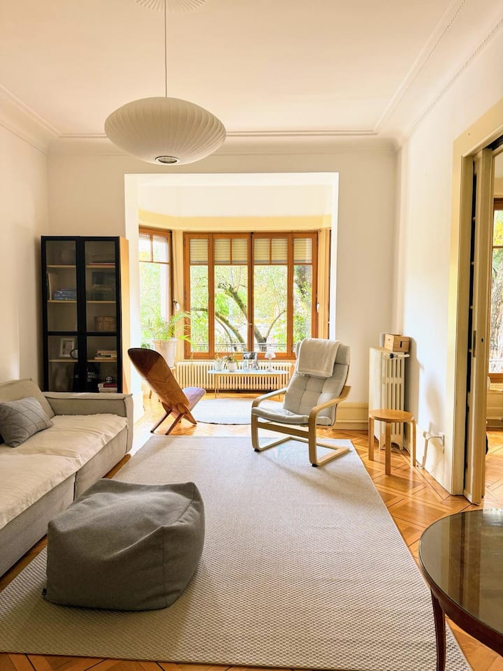 Peaceful Garden Apartment Near Geneva Centre - Genève