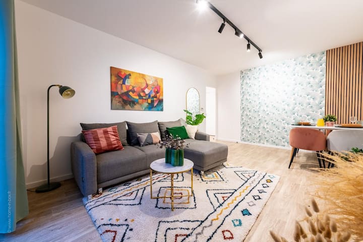 Le Patio Vert Appartement Moderne Avec Terrasse - Créteil