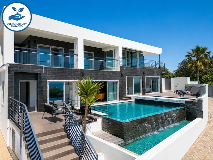 Stunning Sea View Villa W/ Infinity Pool & Jacuzzi - Albufeira