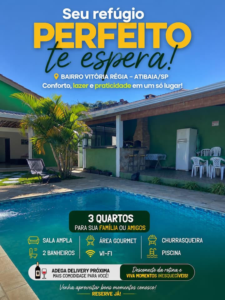 Alugo Espaço Para Eventos E Aniversários. - Atibaia
