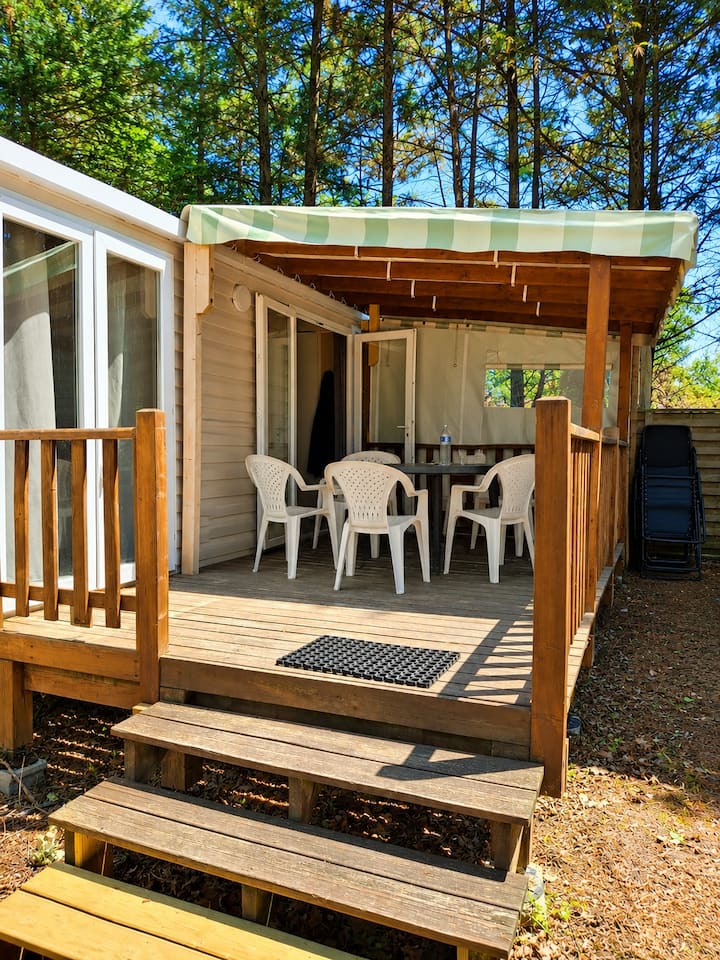 Mobile Home Sous Les Pins, 2 Chambres - Saint-Hilaire-de-Riez
