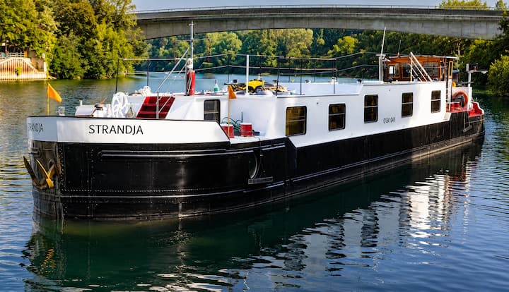 Péniche De Charme Au Port Van Gogh | Proche Paris - Asnières-sur-Seine