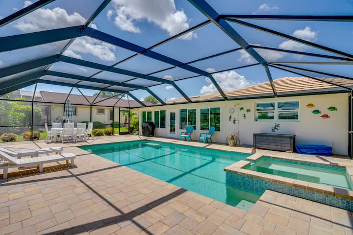 Canal-front Home W/ Dock & Sunroom In Punta Gorda! - Punta Gorda, FL