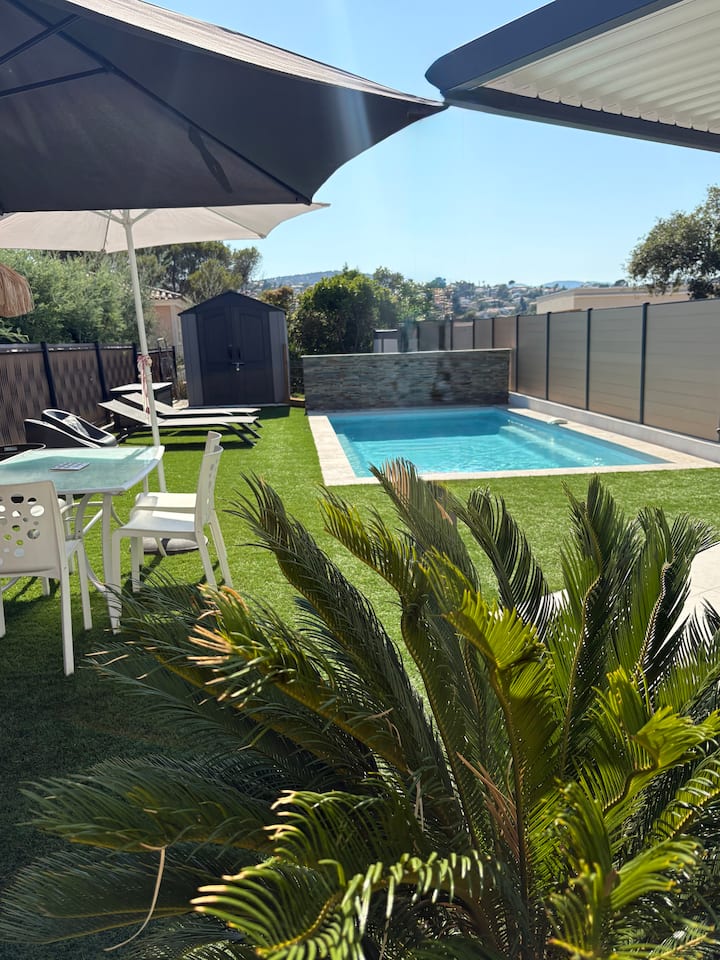 Villa Neuve 3 Chambres / Piscine / 600m De La Mer - Saint-Aygulf