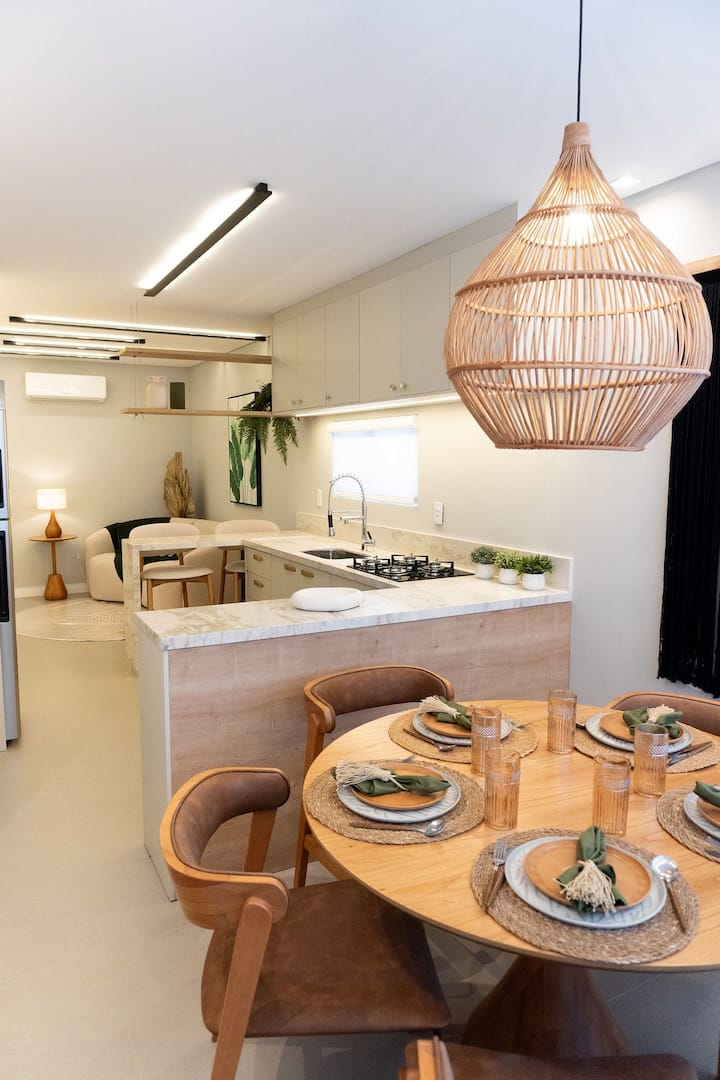 2 Ensuite Bedrooms With Bbq And Pool In Perequê - Pôrto Belo