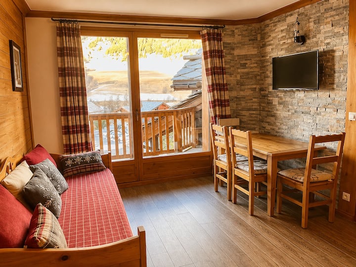 Les Alpages - Appartement 2 Pièces - 4 Personnes - Lanslevillard