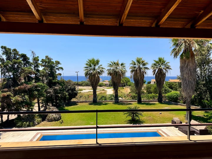 Palm Villa Ammes | Pool & Tennis - Cephalonia
