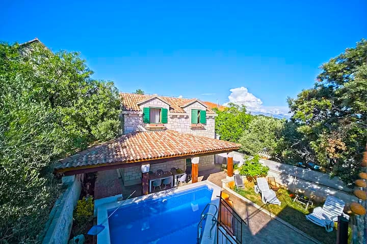 Villa Valentina With Pool And Close To Beach - Brazza