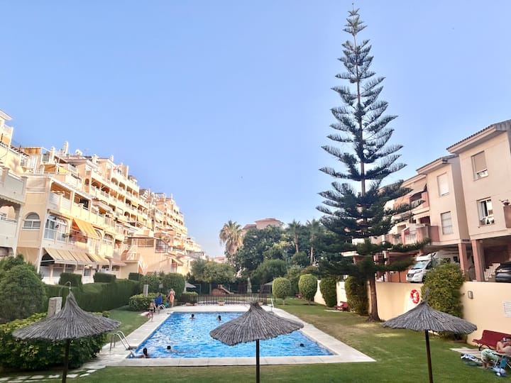 Nt Nuevo En Golf Beach | Terraza A Pasos Del Mar - Benalmádena