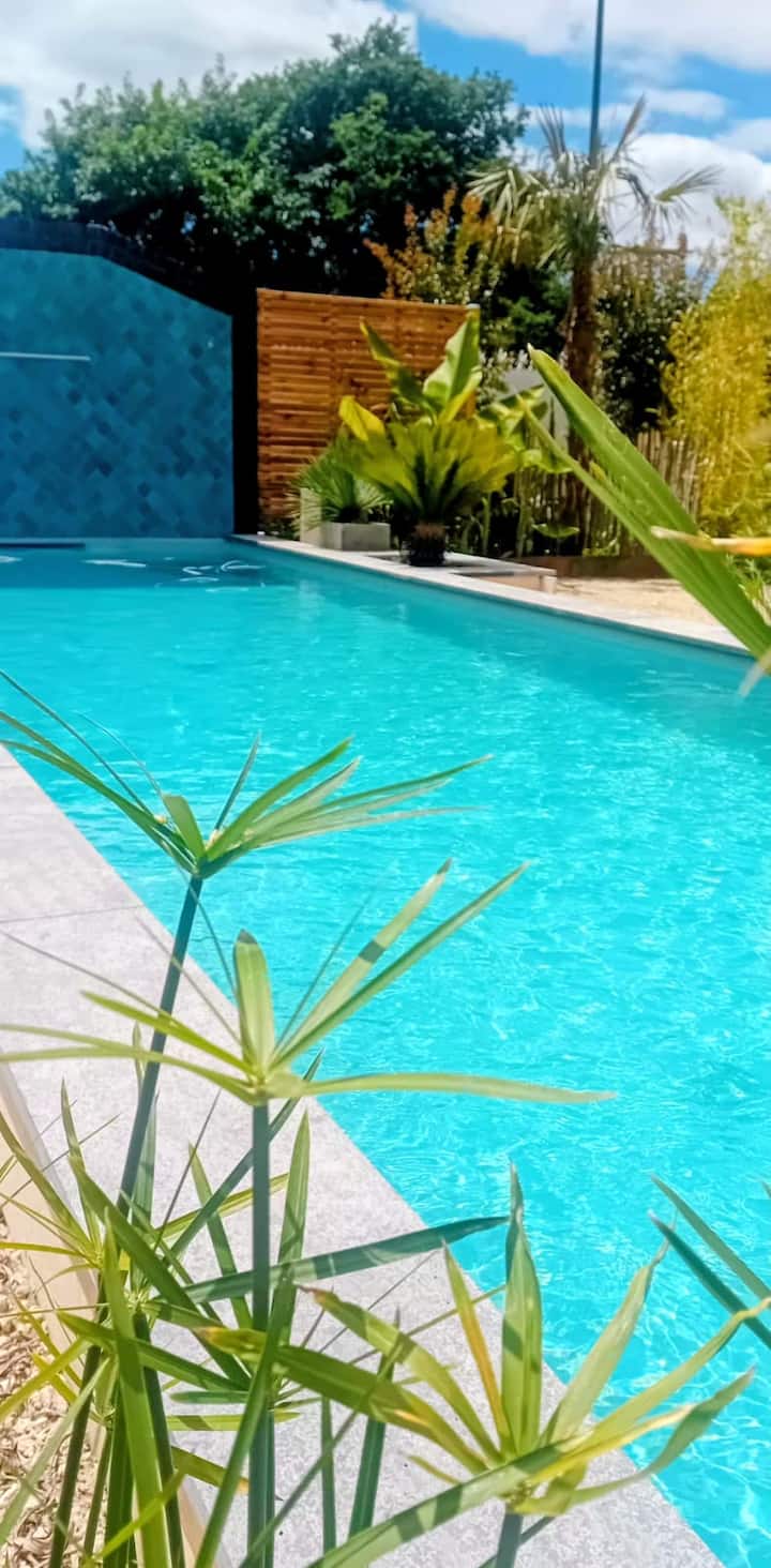 Villa D'exception Entre Bordeaux Et Arcachon - Mios