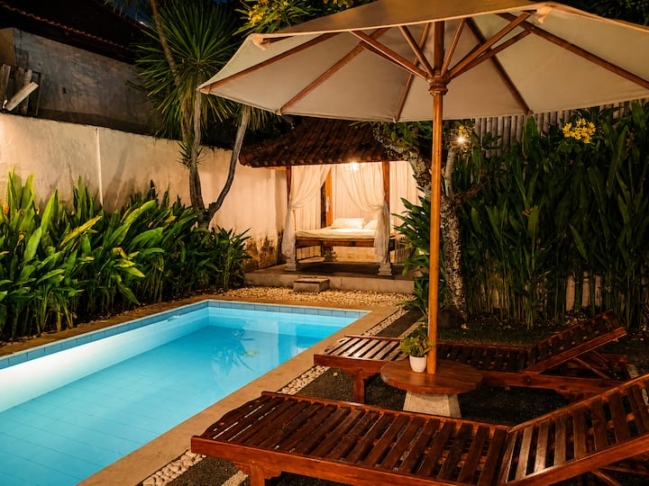 2br Private Pool Villa | 1 Min To Bintang Market - Seminyak
