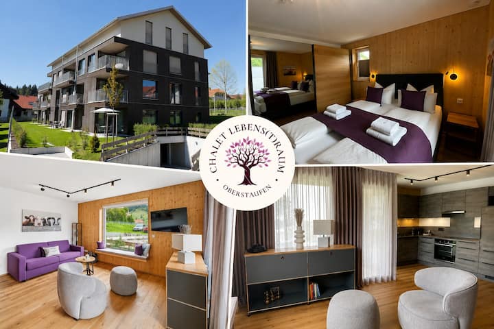 Chalet Lebens(t)raum Im Zentrum Von Oberstaufen - Oberstaufen